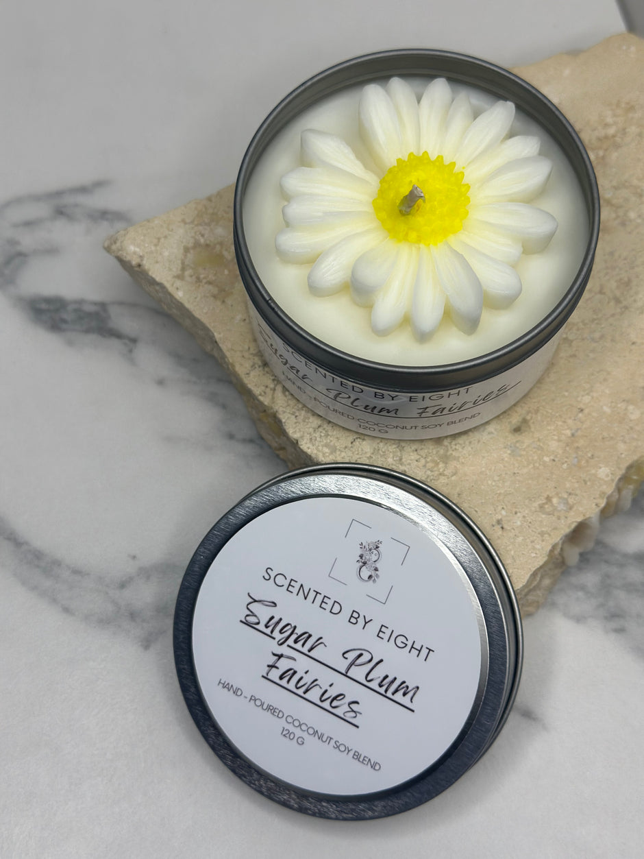 Scented Flower Tin Candle Collection – Scented By Eight